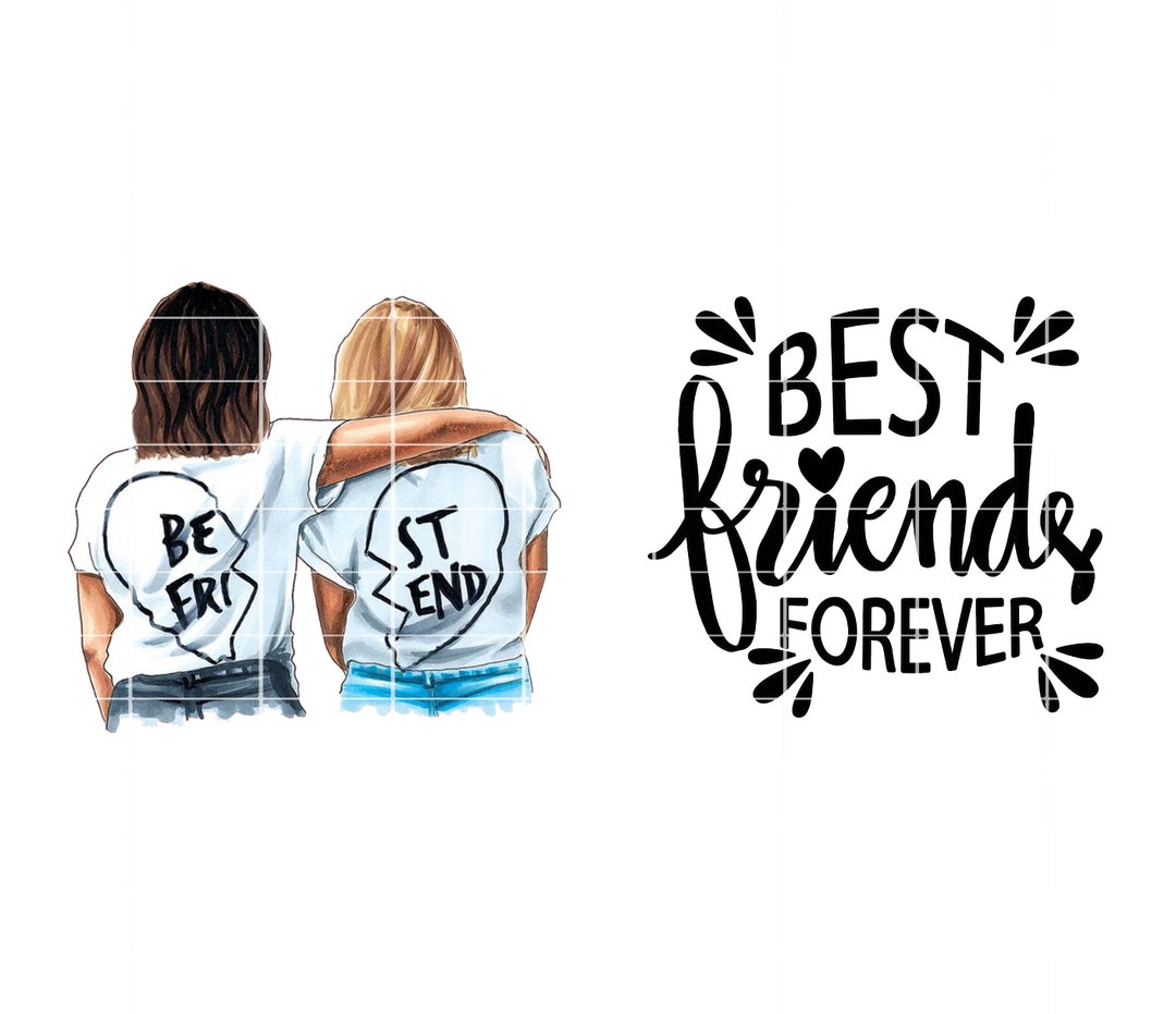 Best Friends Forever PNG - Etsy