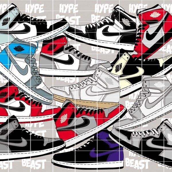 Nike Sneaker Tumbler Wrap - Etsy