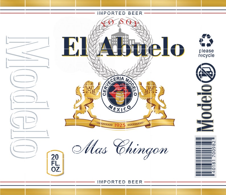 El Abuelo Mas Chingon - Etsy
