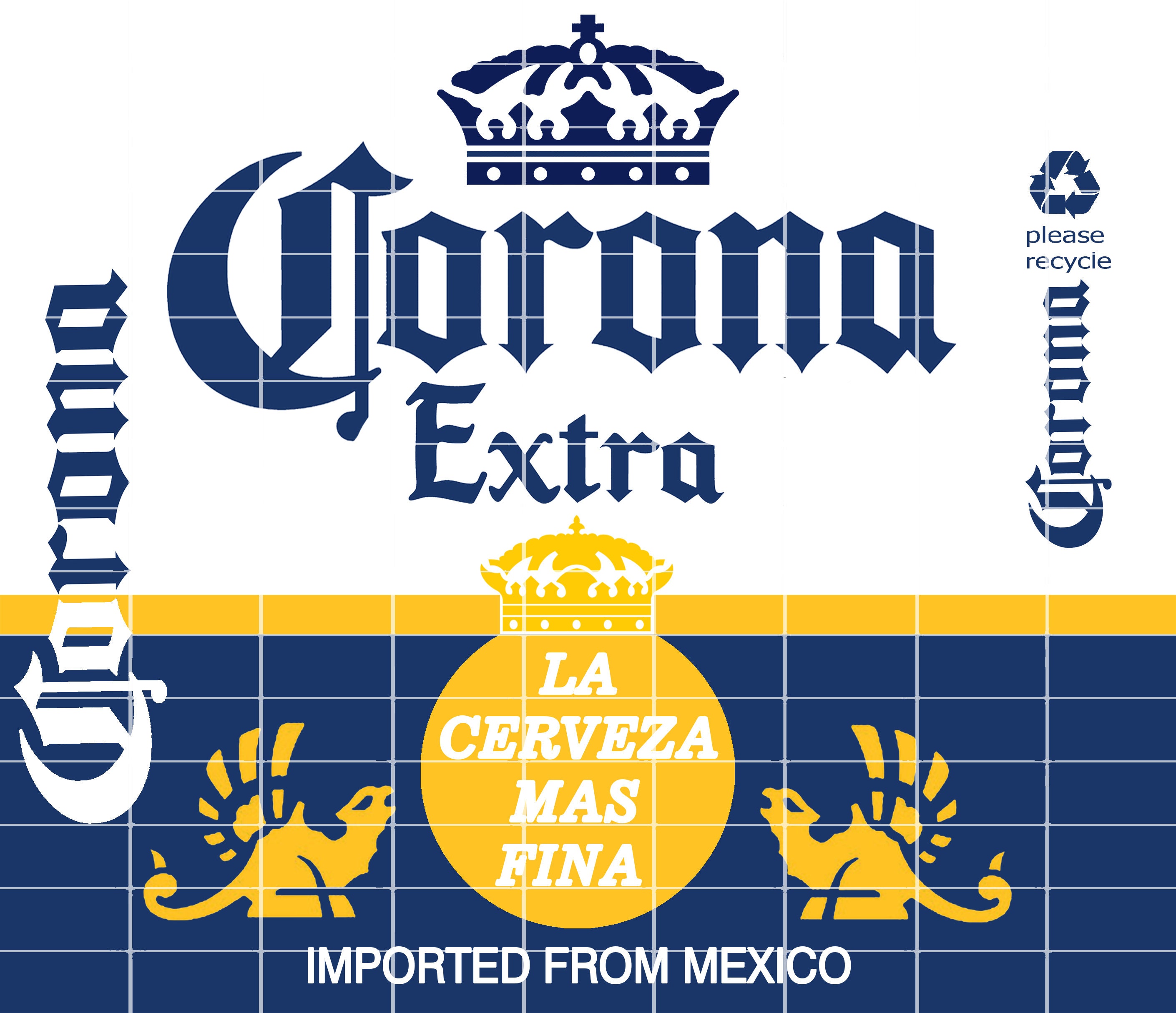Corona Extra Logo Coronausa X @taliacoles Holiday Limited Edition