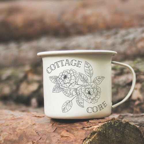 Cottagecore Mug Cottagecore Aesthetic Mug Cottage Core - Etsy