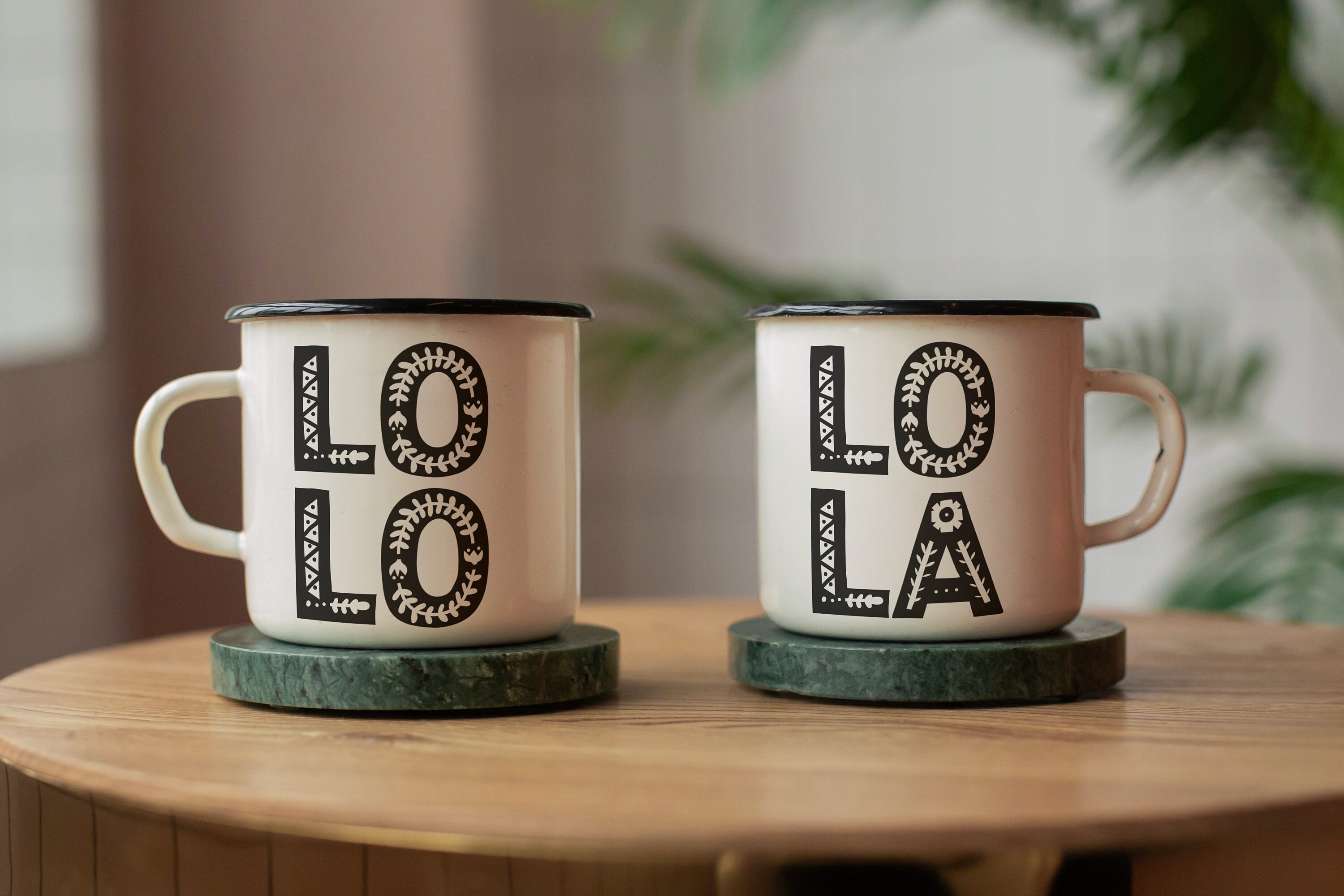 Lola and Lolo Mugs Filipino Pregnancy Reveal Chamarro - Etsy