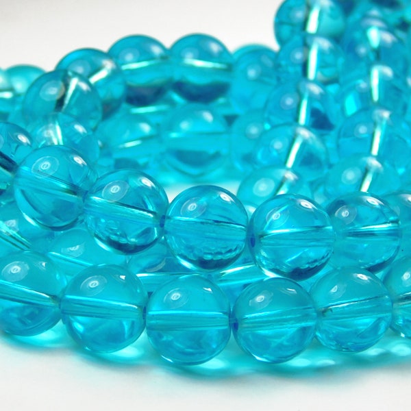 Turquoise Blue Glass - Etsy