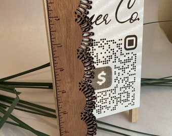 Mini Qr Code Display - Etsy