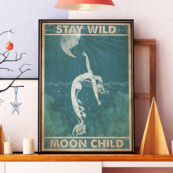 Mermaid Posters - Etsy