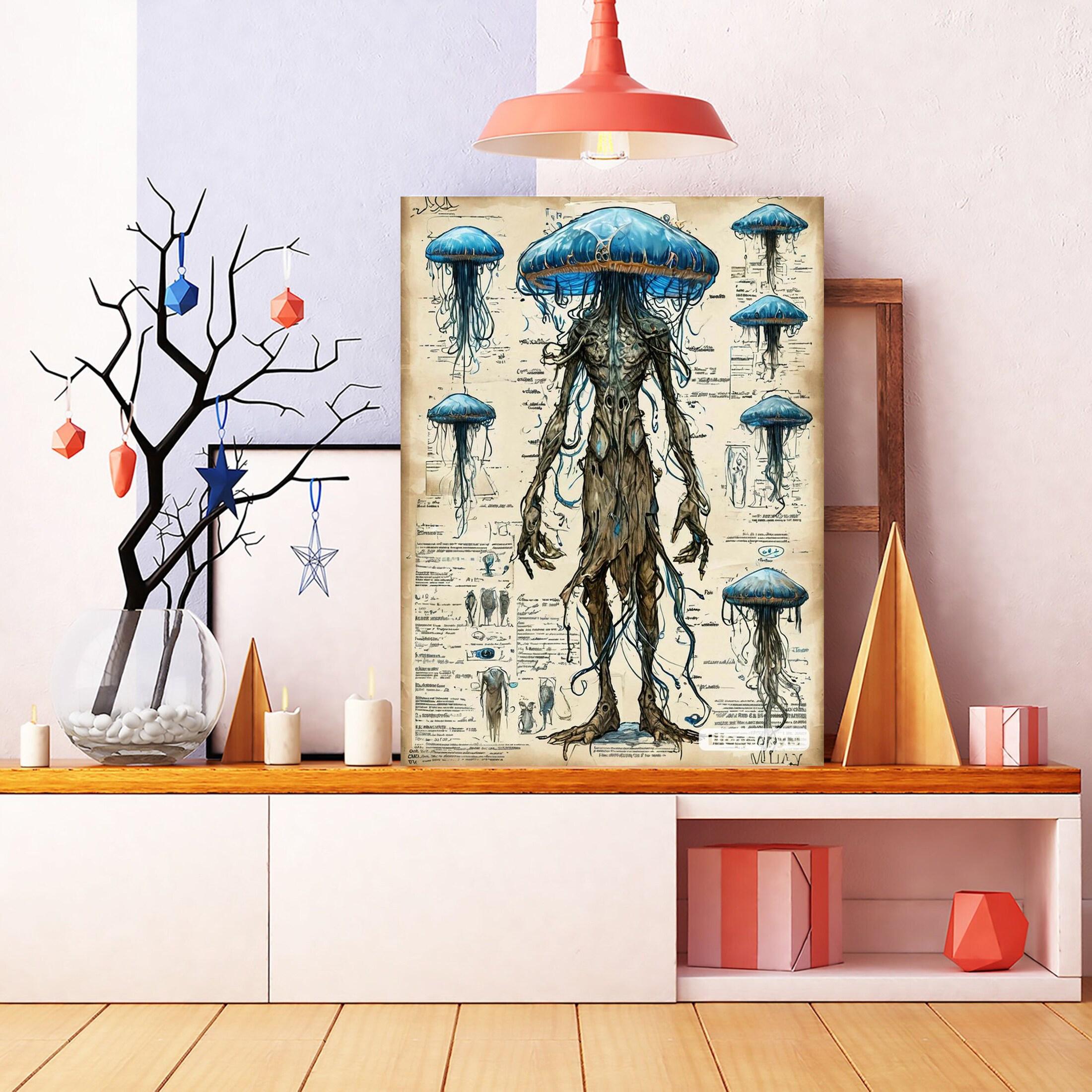 Jellyfish Anatomy Poster