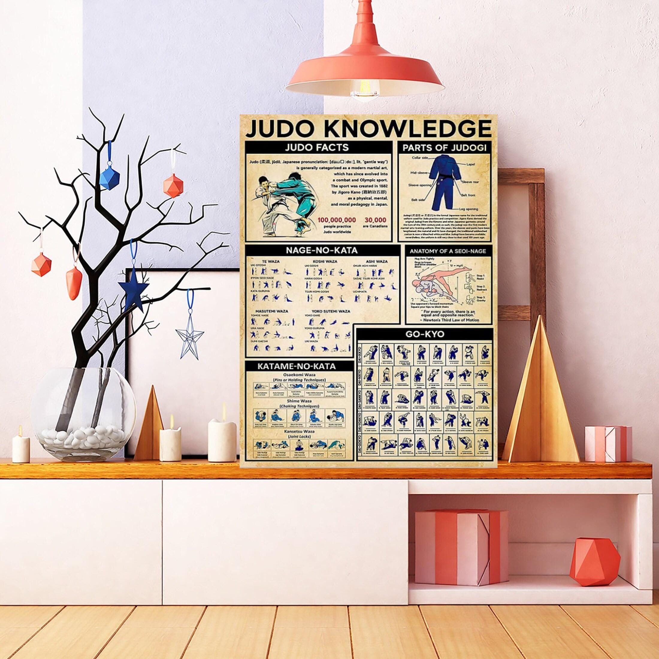 Unframed Judo Poster, Judo Gift Ideas, Judo Present, Judo , Judo Print ...