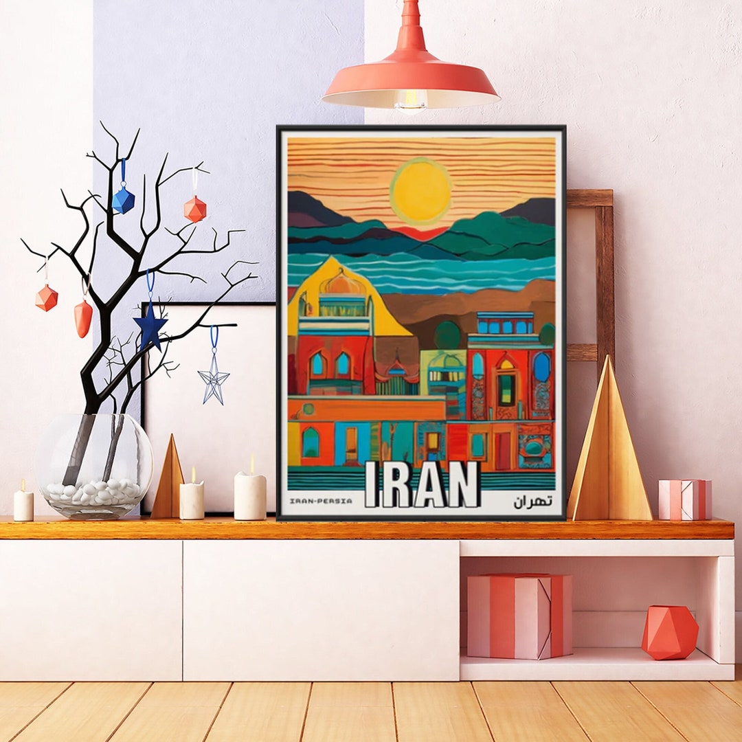 Damavand Tehran Iran Travel Print, Tehran Wall Art, Tehran Poster ...