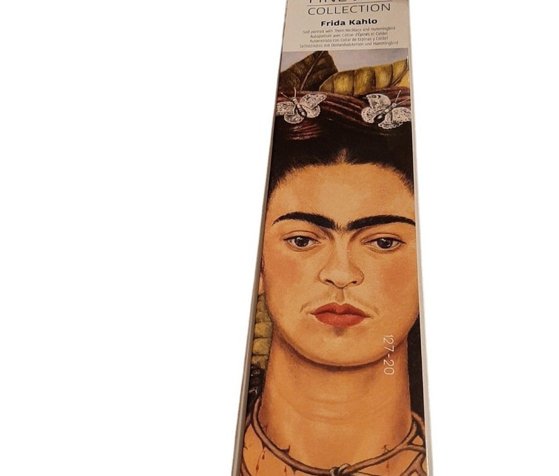 Eurographics Frida Kahlo Self Portrait Puzzle 1000 Piece Thorn Necklace ...