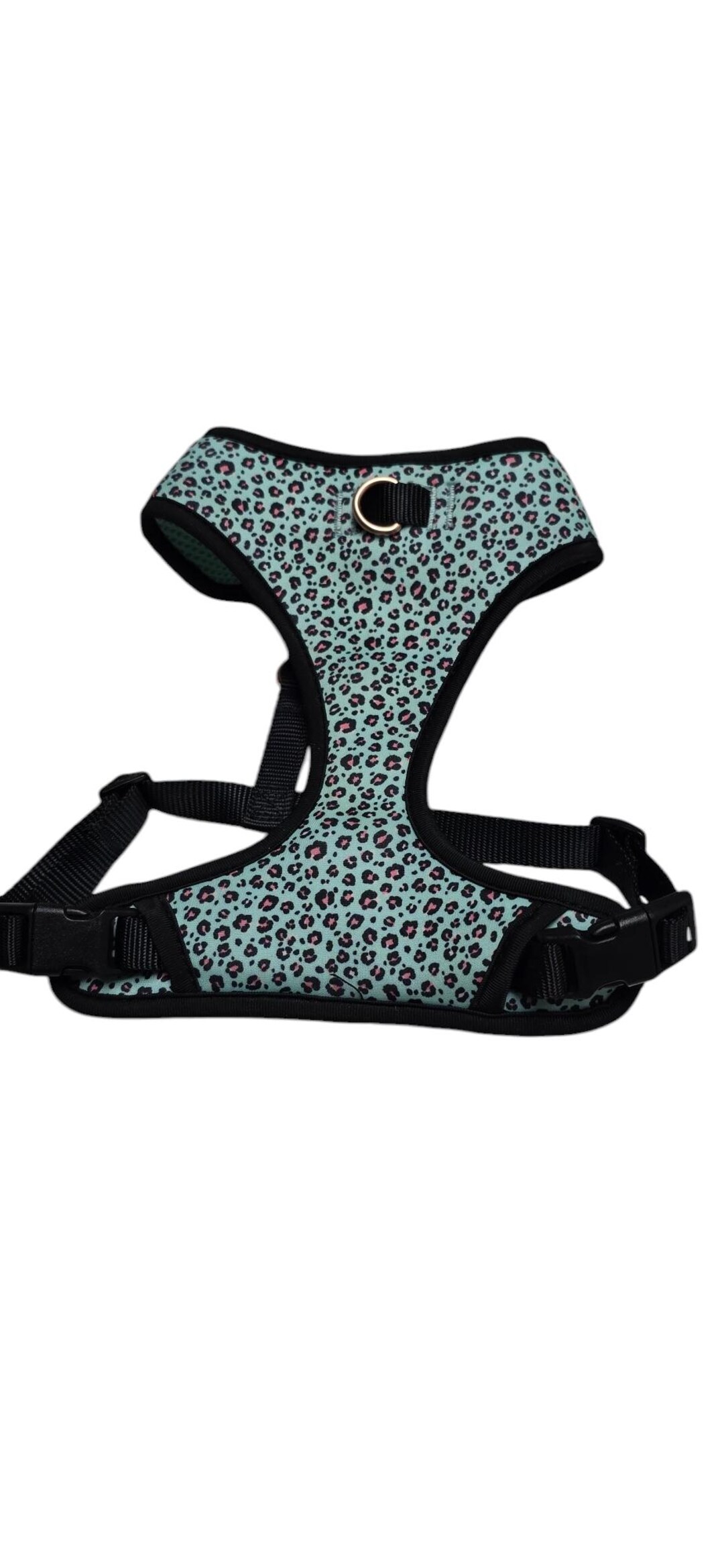 TOP PAW Teal Cheetah Comfort Harness for Small Dogs - New Without Tags ...