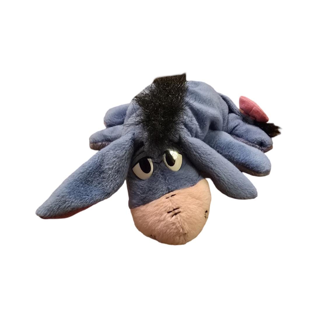 Eeyore Winnie the Pooh Disney Plush Mattel Arcotoys Stuffed Toy W/ Pink Bow Tail - Etsy