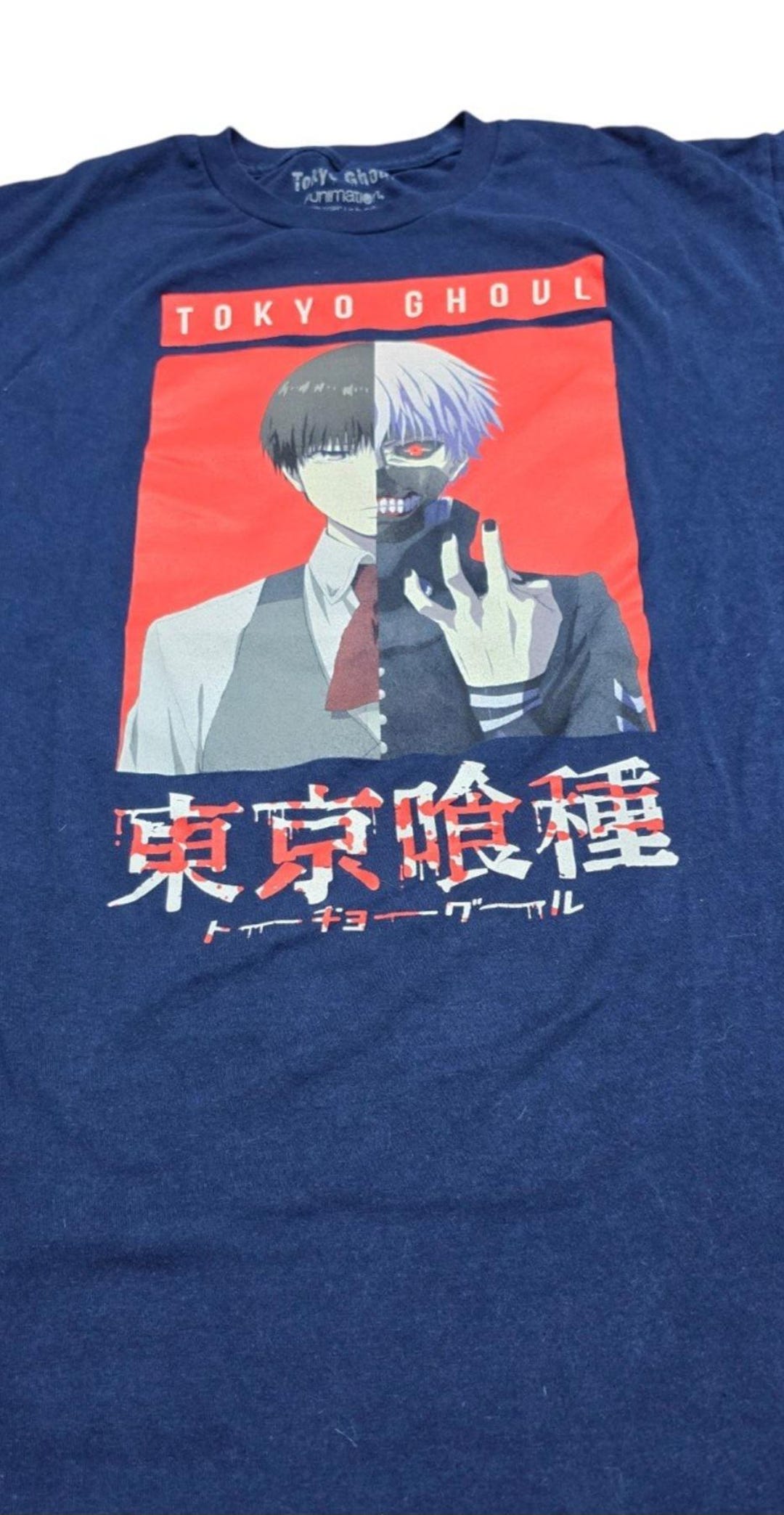 Men's Large Tokyo Ghoul Blue T-shirt – Anime Graphic Tee - Etsy