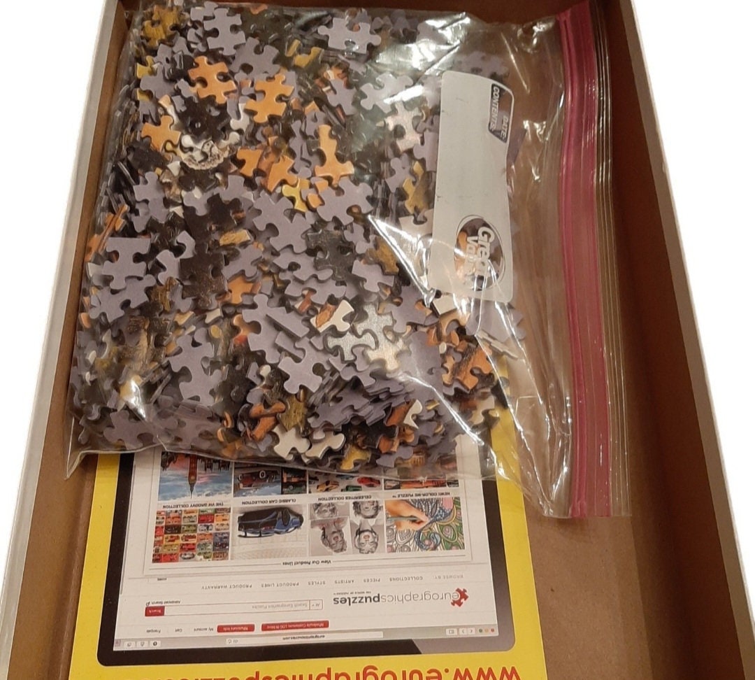 Eurographics Frida Kahlo Self Portrait Puzzle 1000 Piece Thorn Necklace ...