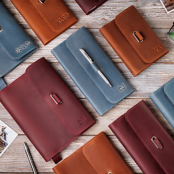 Leather Notepad - Etsy