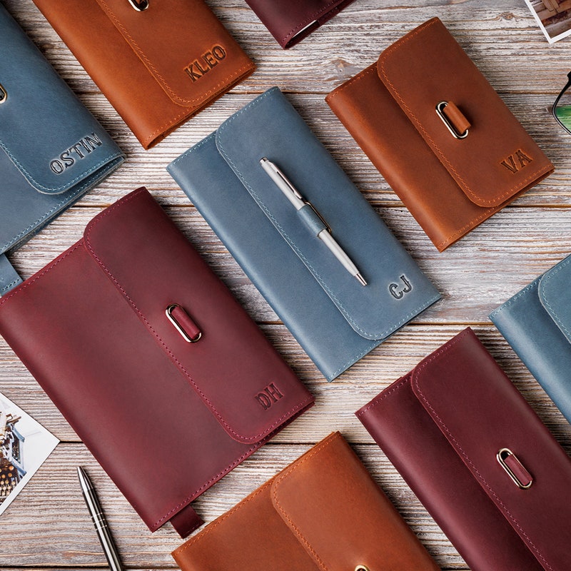 Leather Notepad - Etsy