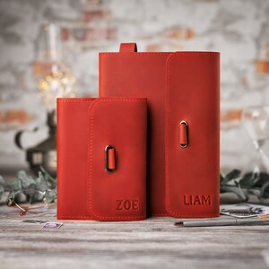 Reusable Notepad Cover A5 & A6 - Leather Cover With Emboss ...