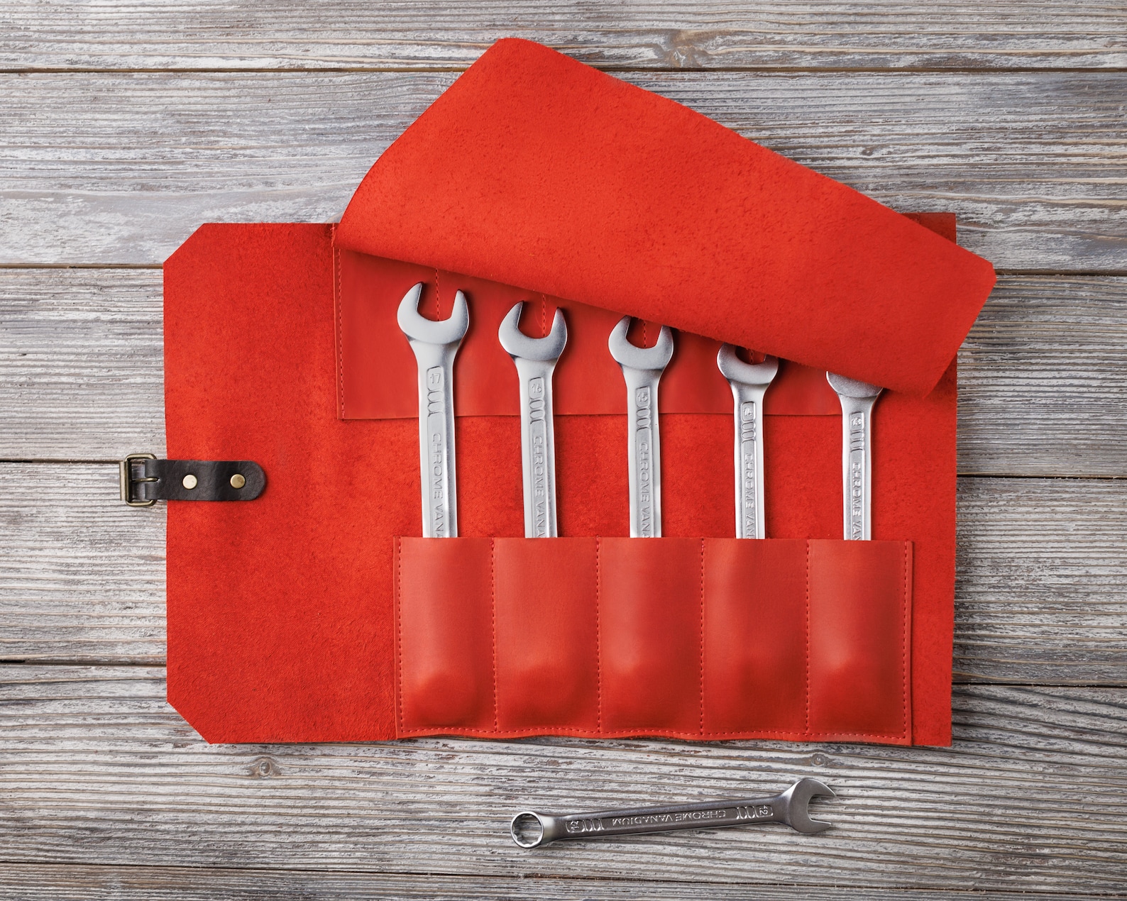 Personalized Leather Tool Roll - Custom Tool Roll Bag - Travel Tool ...