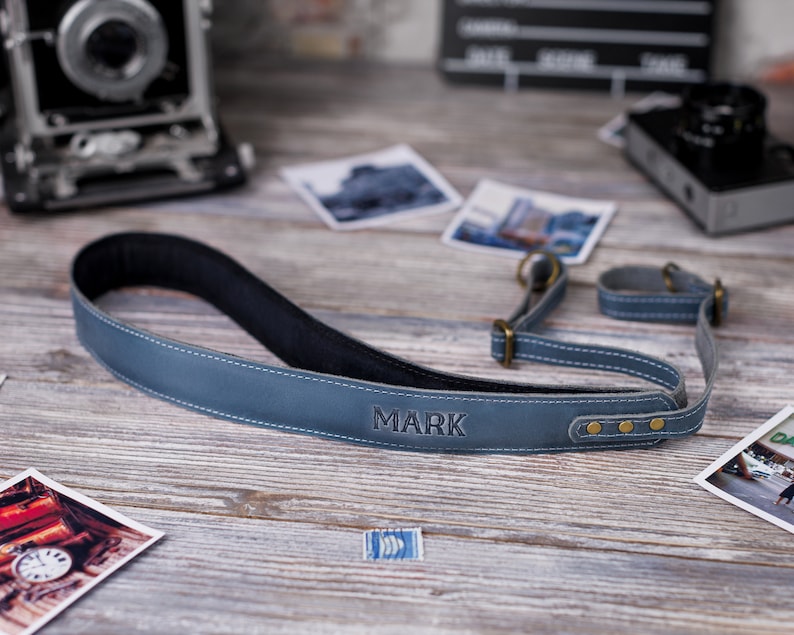 Personalized Camera Strap Leather Camera Strap Travel Gift - Etsy