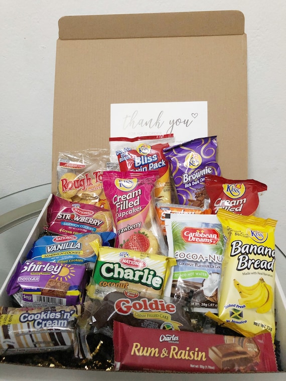 Pack of 16 jamaican Goodie/snack Box Sweet Tooth - Etsy