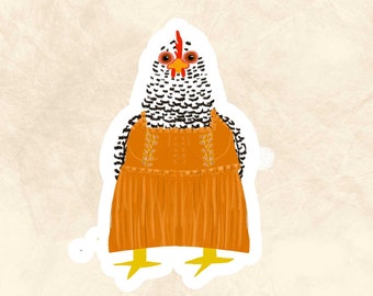 Taylor Swift Eras Midnights Bodysuit Chicken Outfit Sticker - Etsy