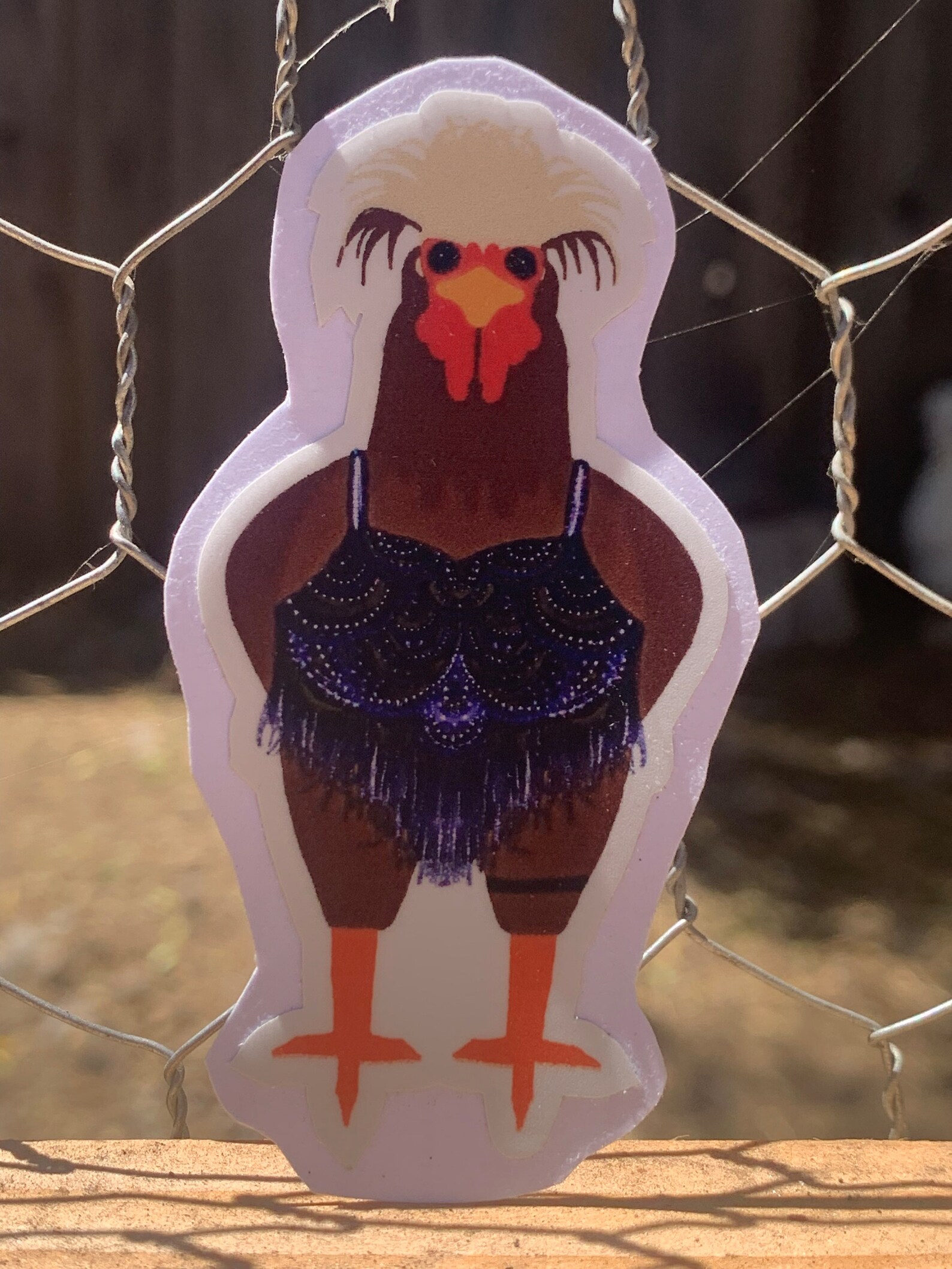 Taylor Swift Eras Midnights Bodysuit Chicken Outfit Sticker - Etsy