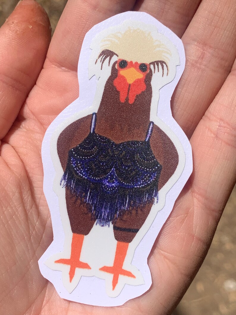Taylor Swift Eras Midnights Bodysuit Chicken Outfit Sticker - Etsy