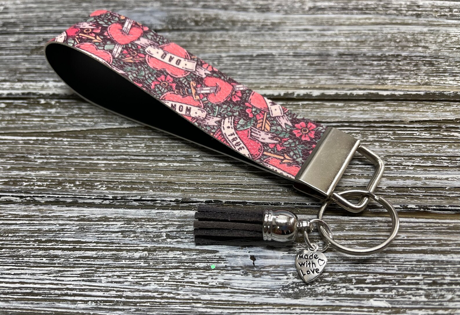 Key Fob Wristlet Keychain - Etsy UK