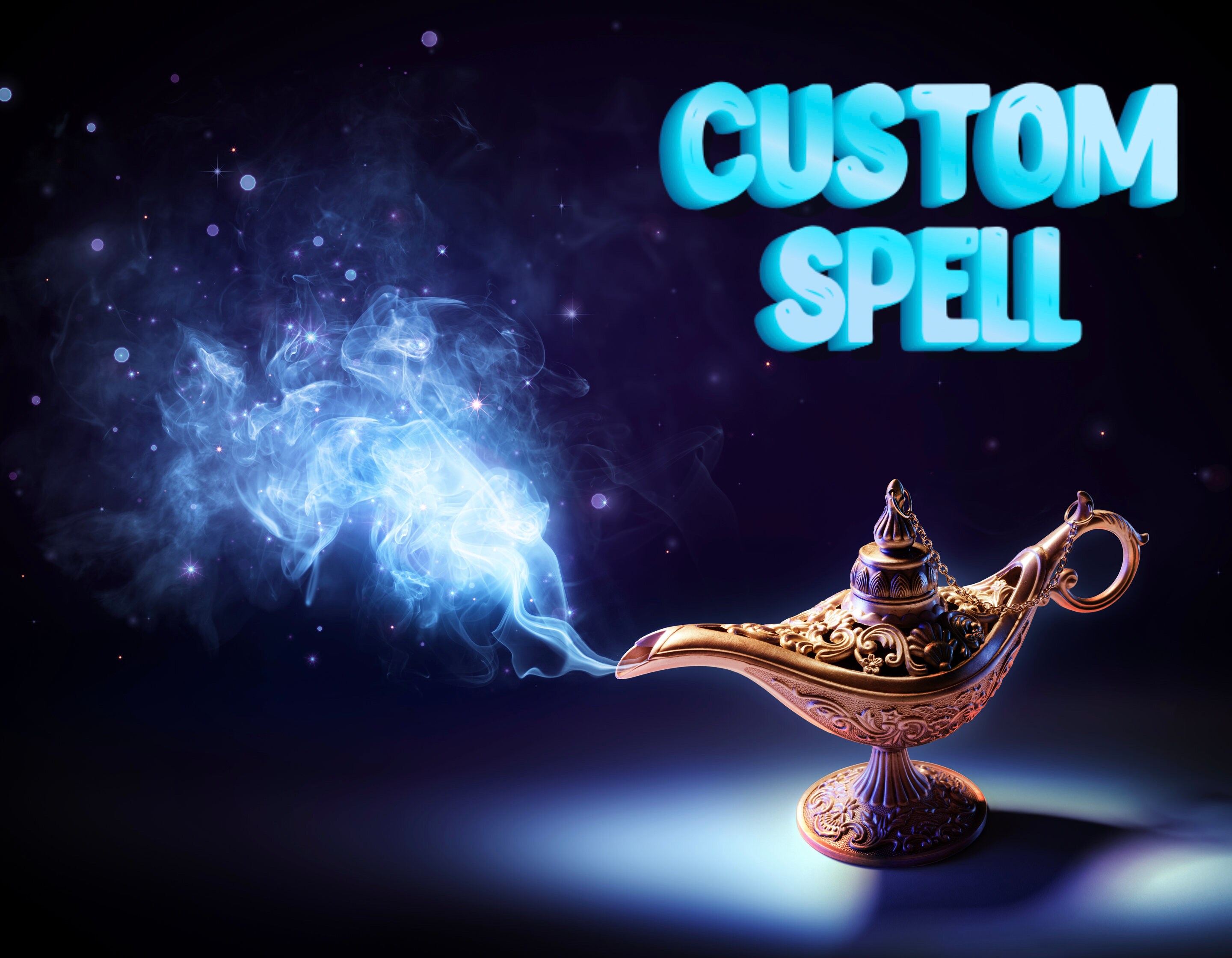Custom Spell Wish Spell Etsy