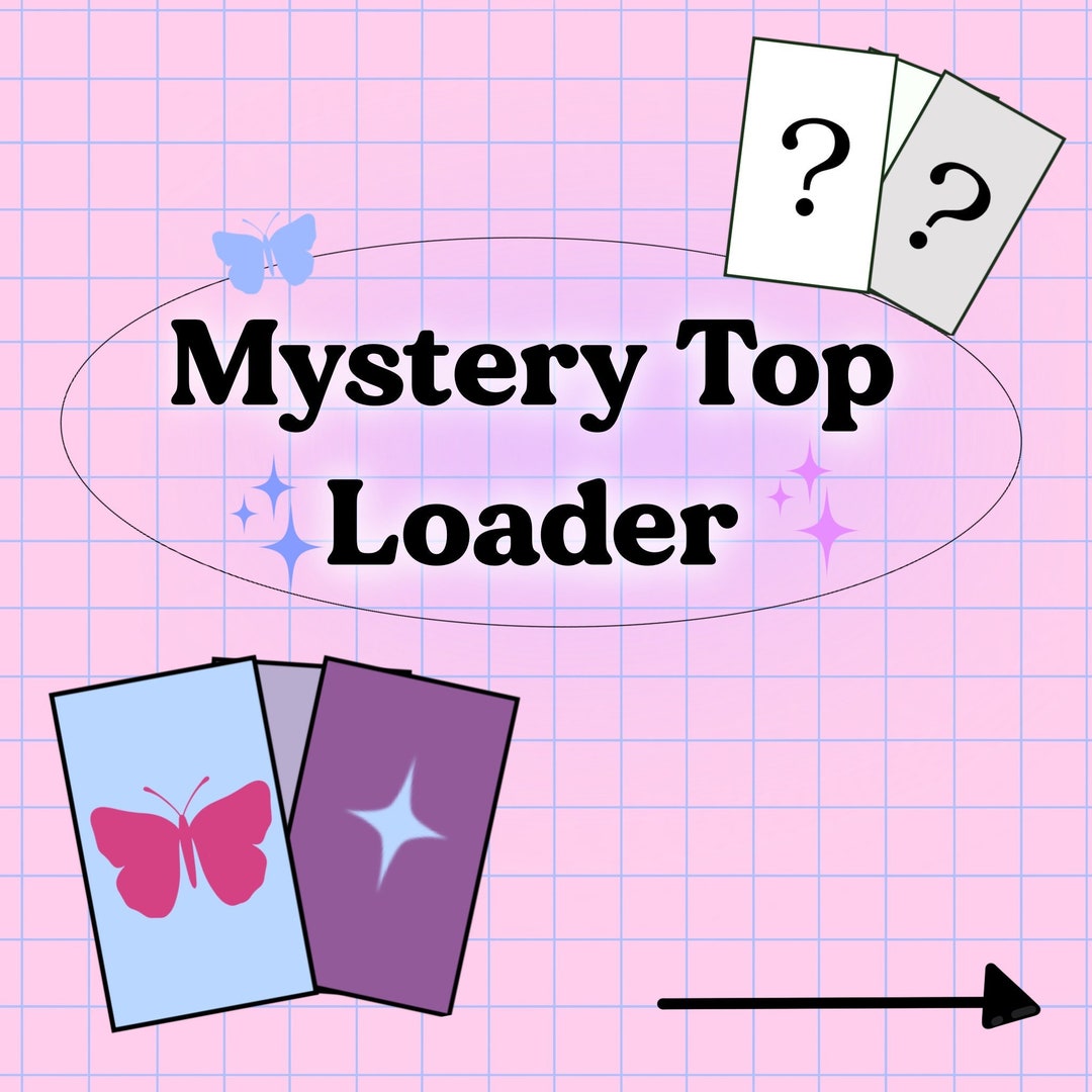 Mystery Toploader Deco Kpop Photocard, Kpop Surprise Toploader Sticker ...