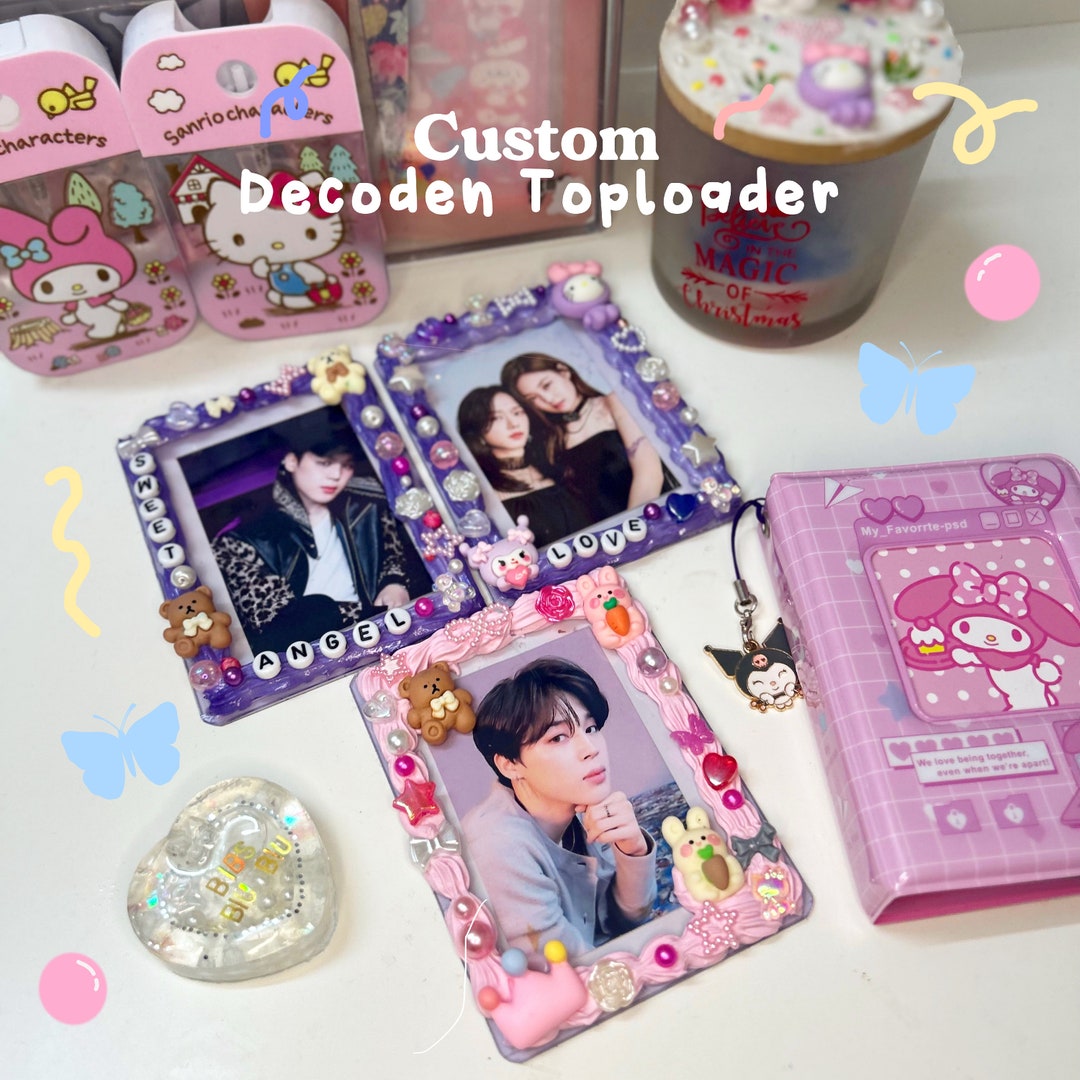 3D Decoden Toploader-cusom K-pop /anime / Manga Decoden Top Loader ...