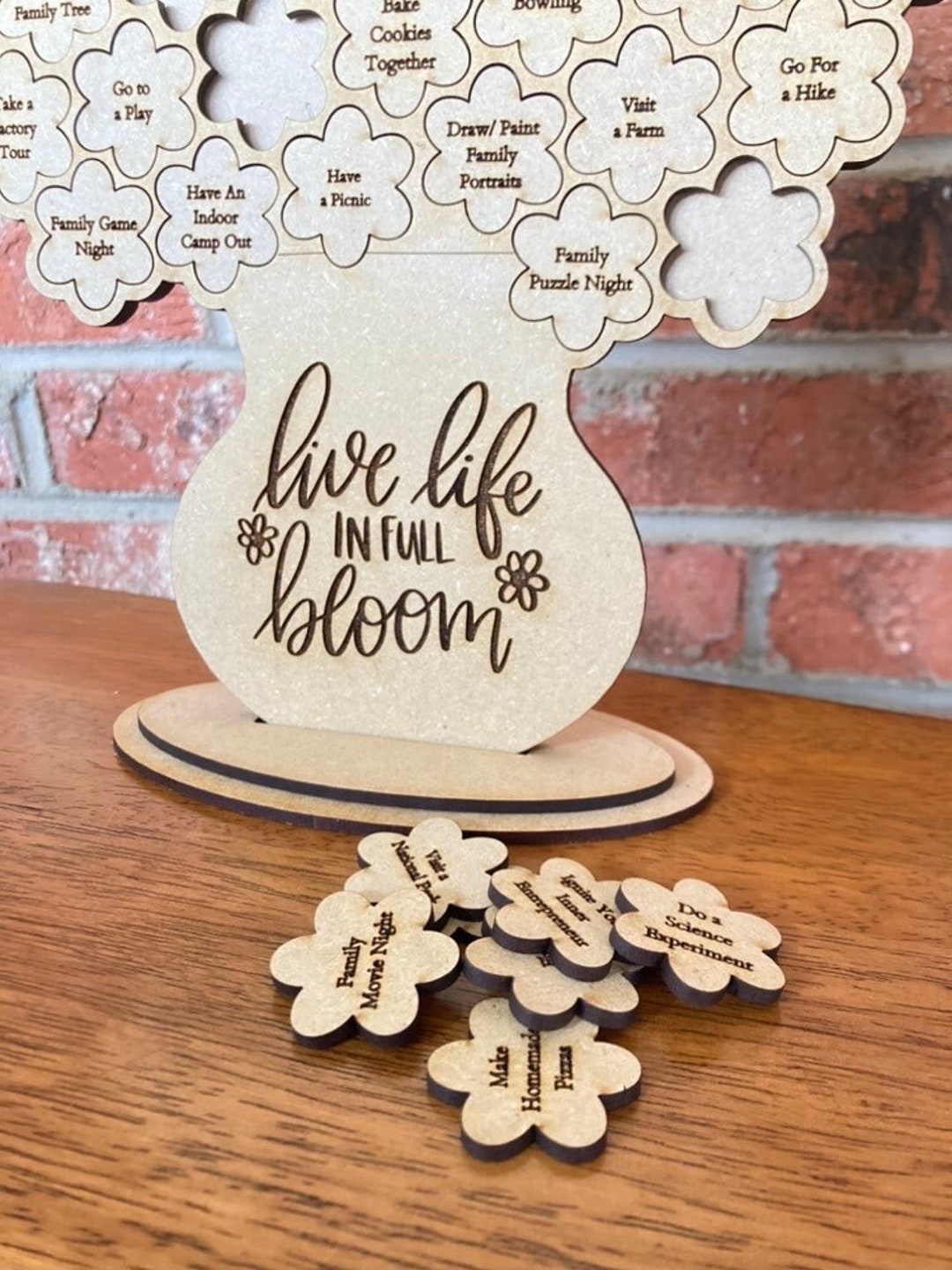 30 Family Activity Tokens Family Bucket List Kids - Etsy