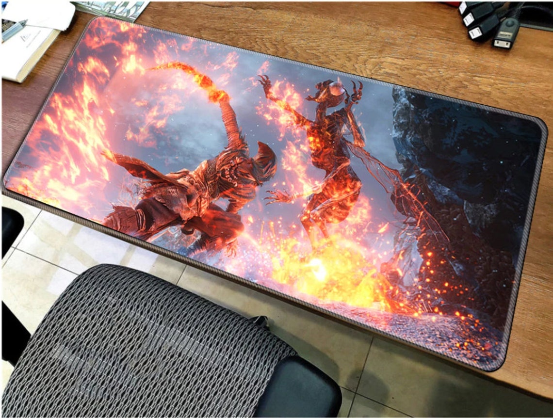 Dark Souls Mouse Pad Anime Mouse Pad Extra Large Mouse Pad | Etsy