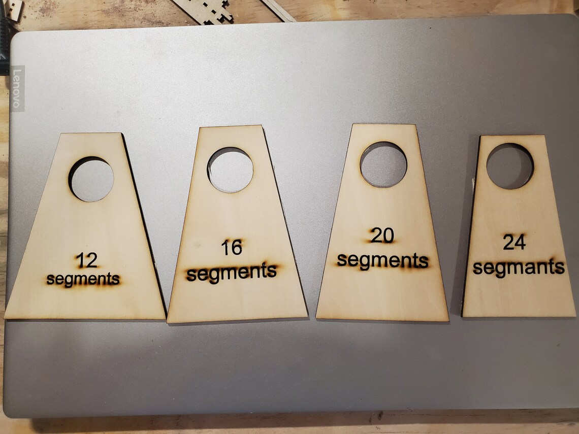 Wedgie Sled Lightburn File – Laser-ready .lbrn2 Template for Segmented ...