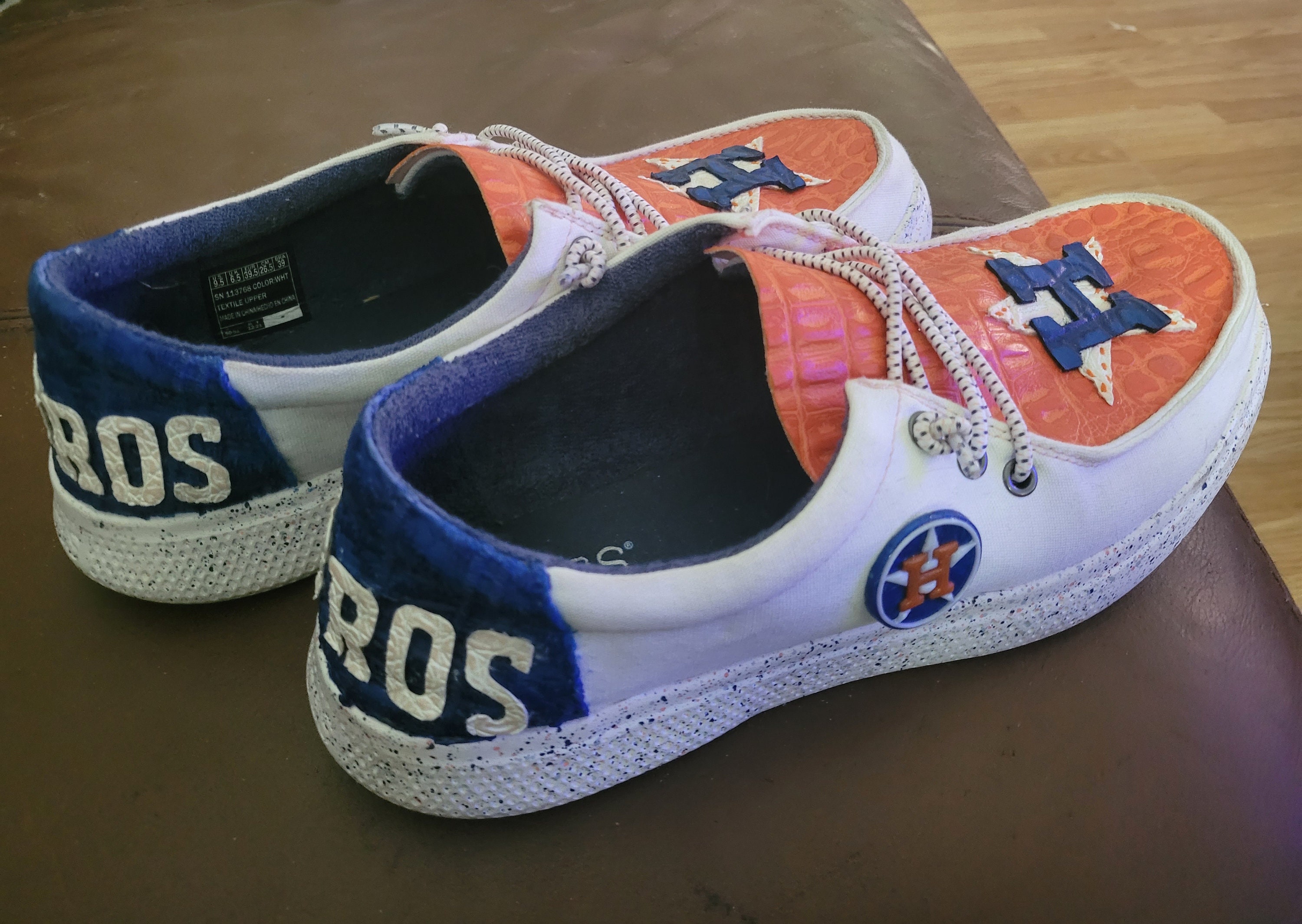 CUSTOM ASTROS SHOES - Etsy