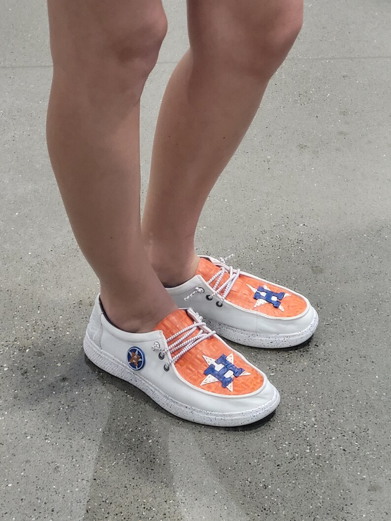 CUSTOM ASTROS SHOES - Etsy