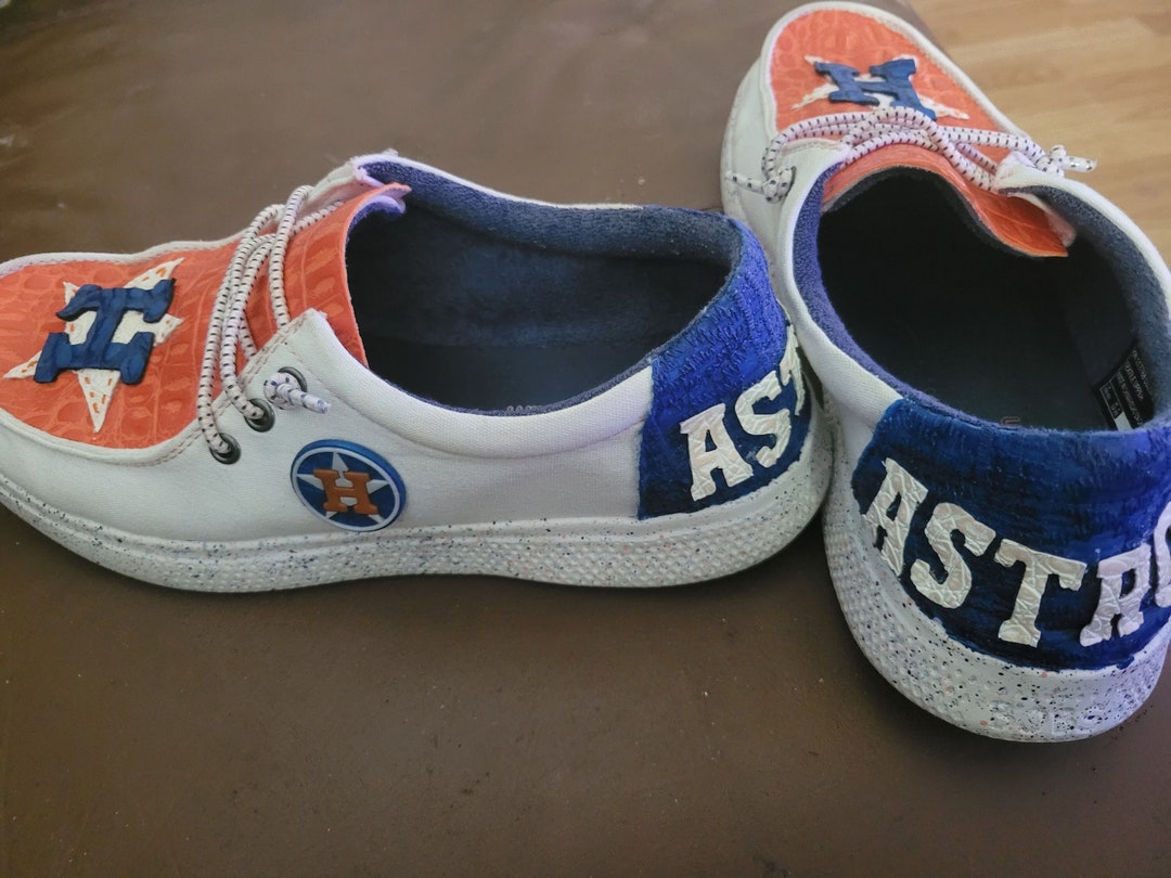 CUSTOM ASTROS SHOES - Etsy