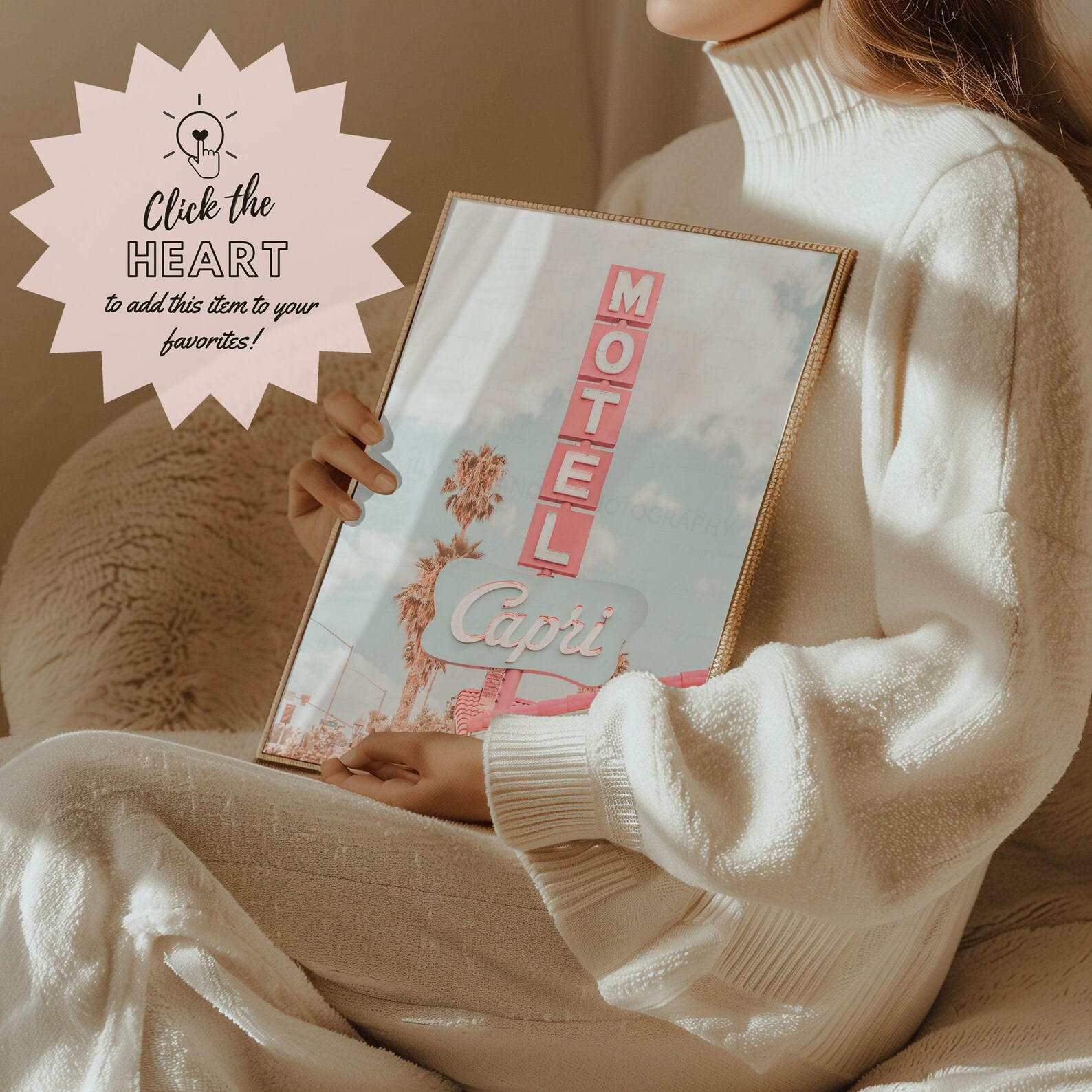 Retro Wonderland Motel | Luxury Eco Print | California Photography ...