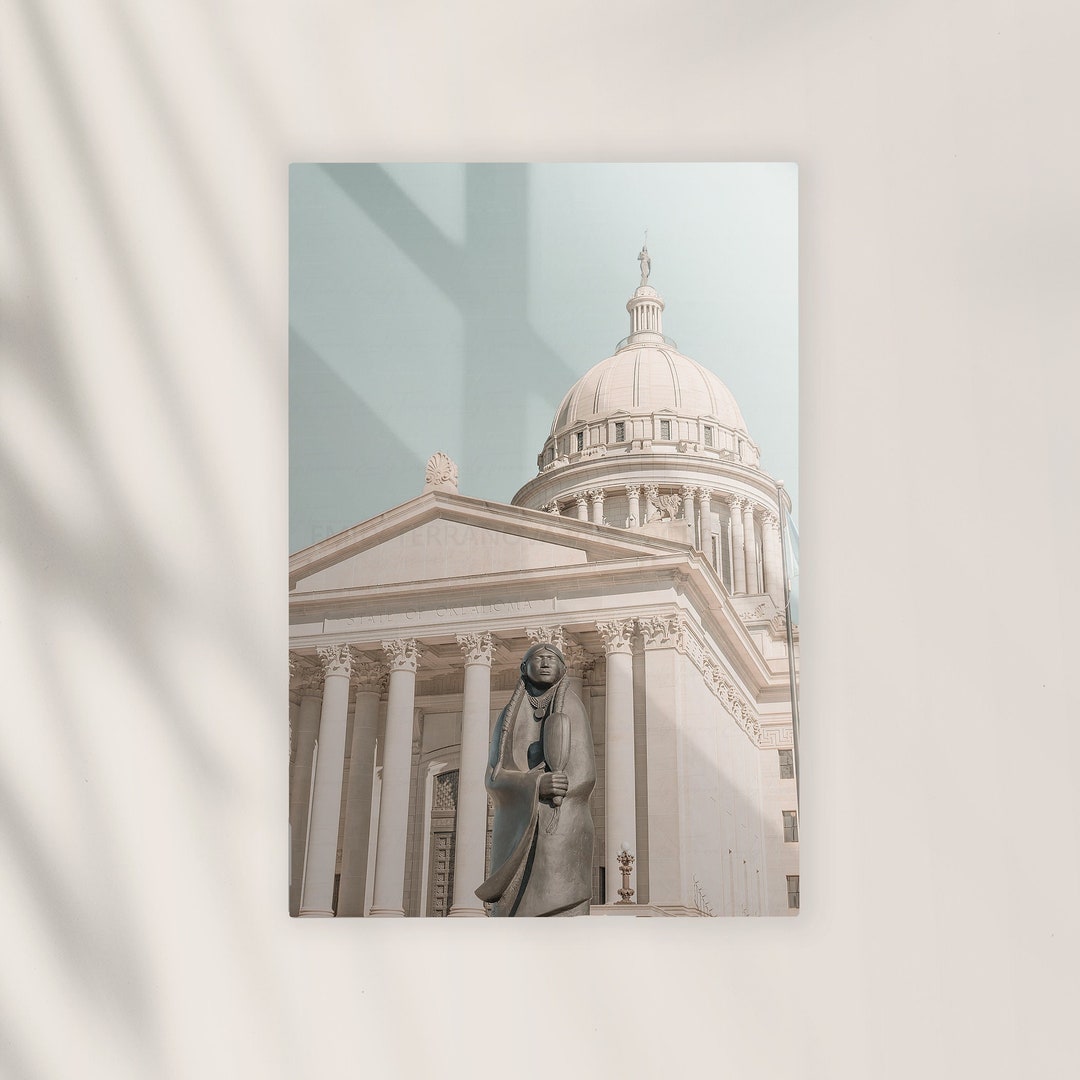 Oklahoma City Capitol | Acrylic | Photography || Native/indian American ...