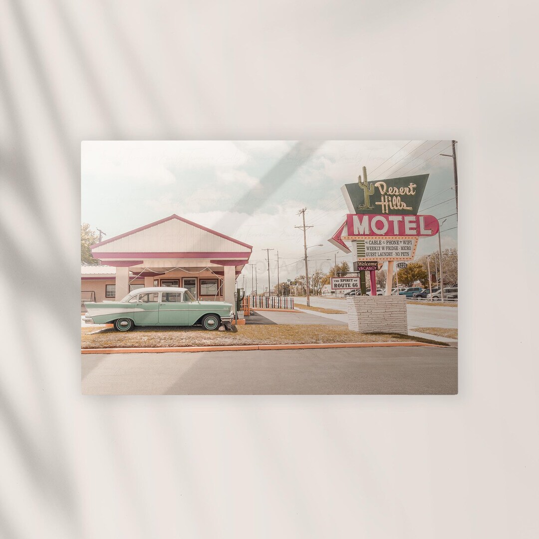 Desert Hills | Acrylic | Tulsa, Oklahoma Photography || Retro Wall ...