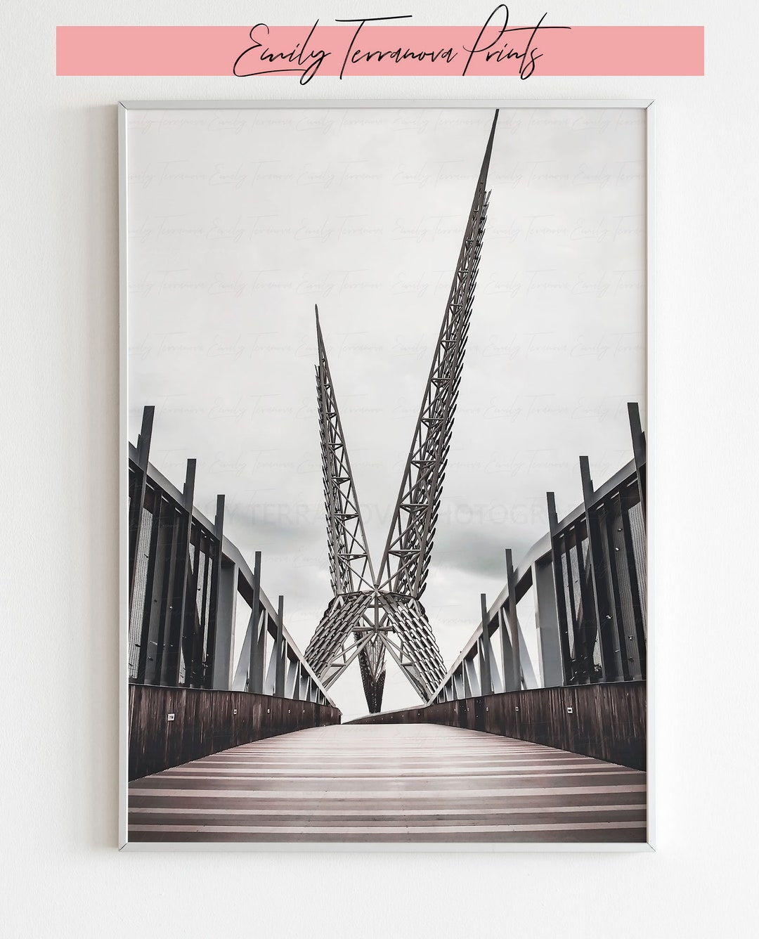 Skydance Bridge | Oklahoma | Photography Print || Landmark, Modern ...