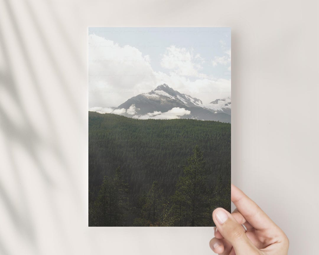 Canada Mountain POSTCARD Tantalus Range Bc British Columbia Card ...