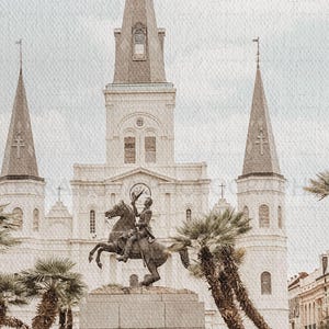 Jackson Square FRAMED and UNFRAMED CANVAS, Wall Art Ready to Hang, New ...