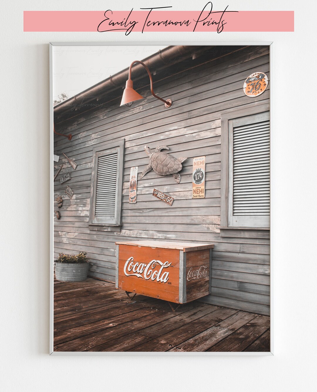 Vintage Surfside Florida Photography Print & Poster Nautical, Travel ...