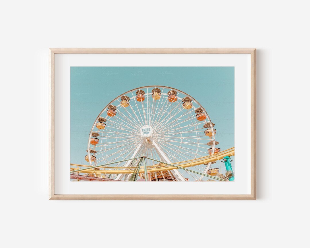 Santa Monica | California Photography | Luster Print : Unframed || Los ...