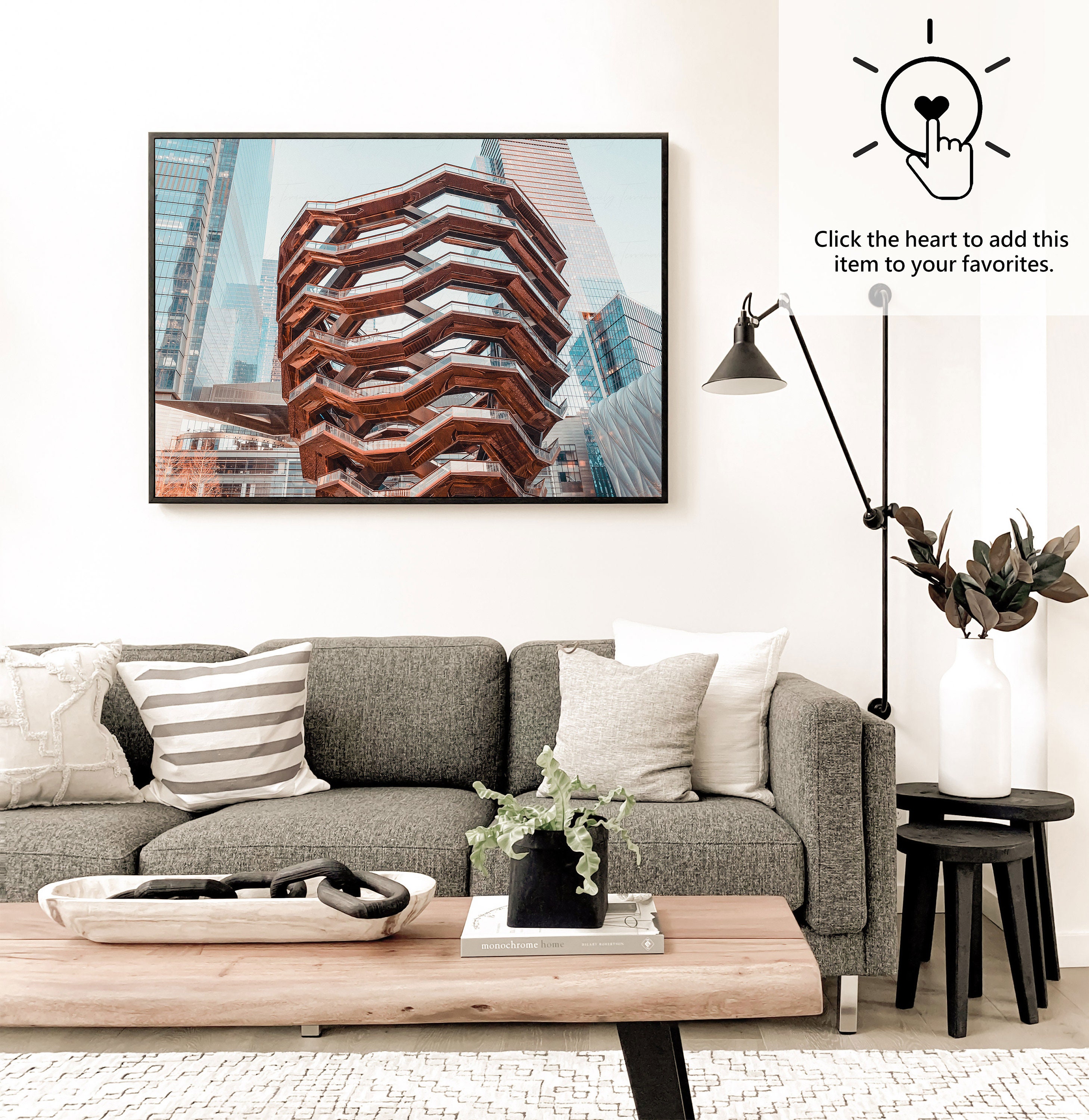 The Vessel New York City, NY Photography Print & Poster Nyc Skyline ...