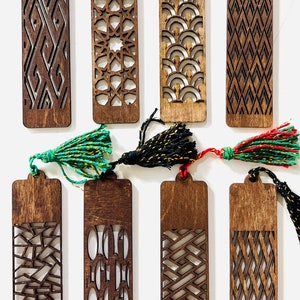 Geometric Bookmark SVG Files for Laser Cutting or Cricut - Etsy
