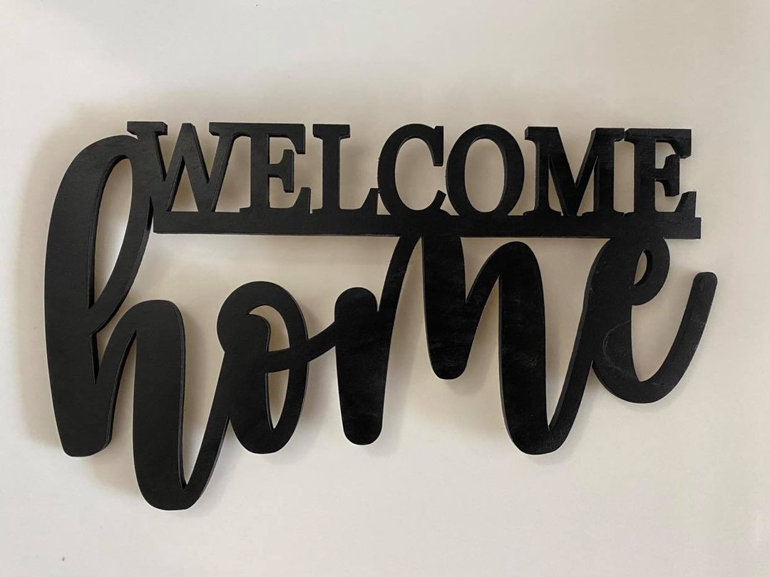 Welcome Sign SVG - Etsy