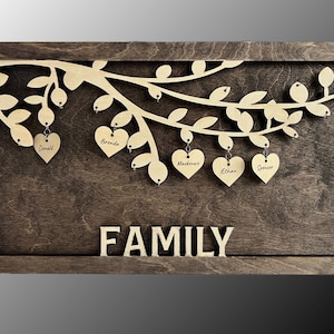 Family Tree Frame SVG FILE - Etsy