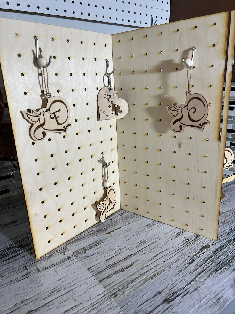 Pegboard Stand Display SVG FILE - Etsy