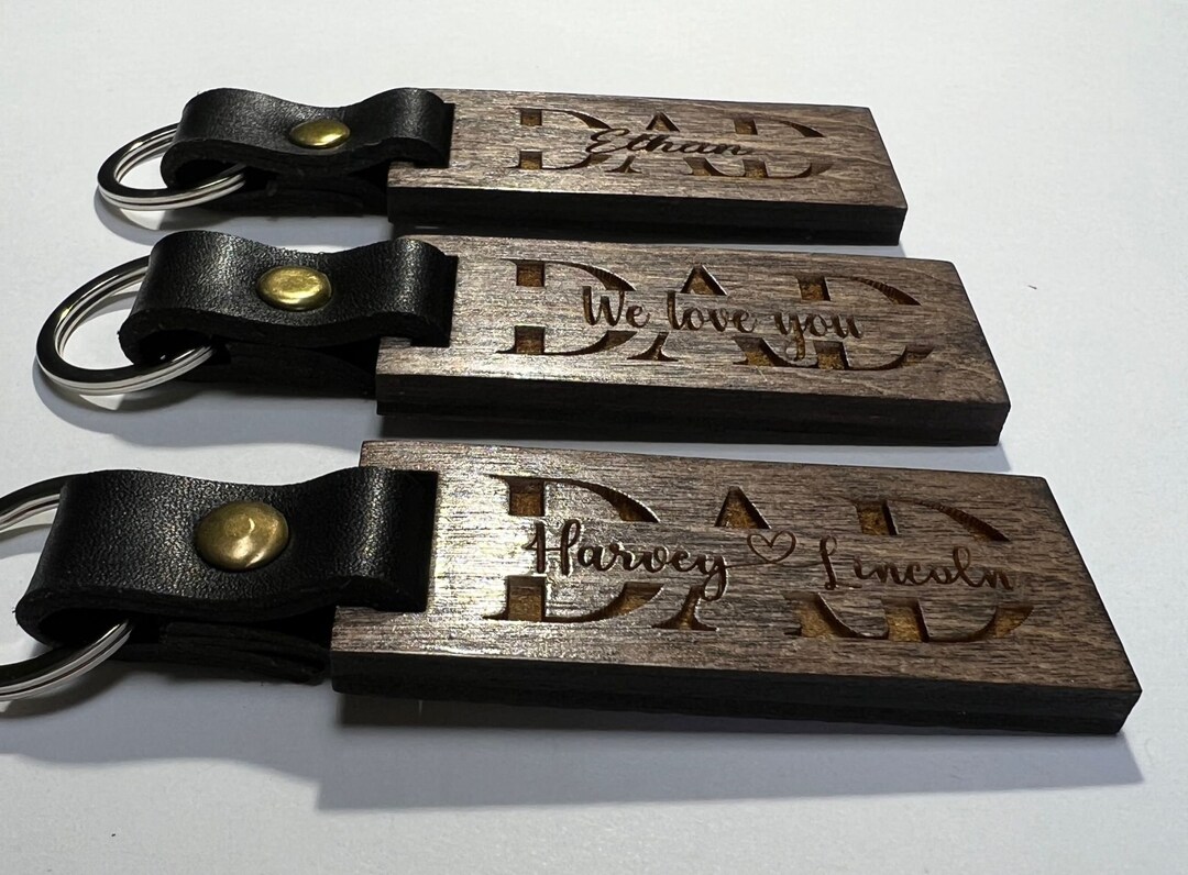 Keychain Dad for Father's Day SVG File - Etsy